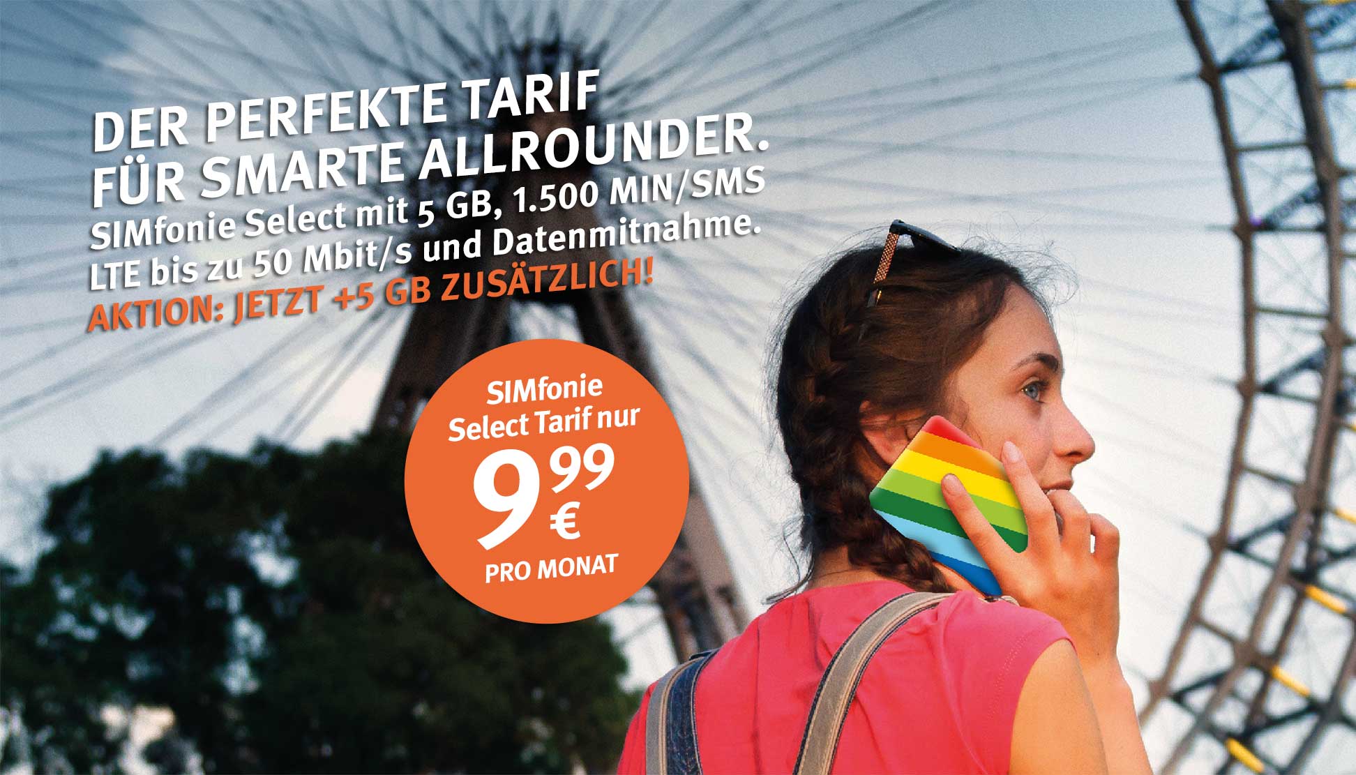 SIMfonie Mobilfunk-Tarife